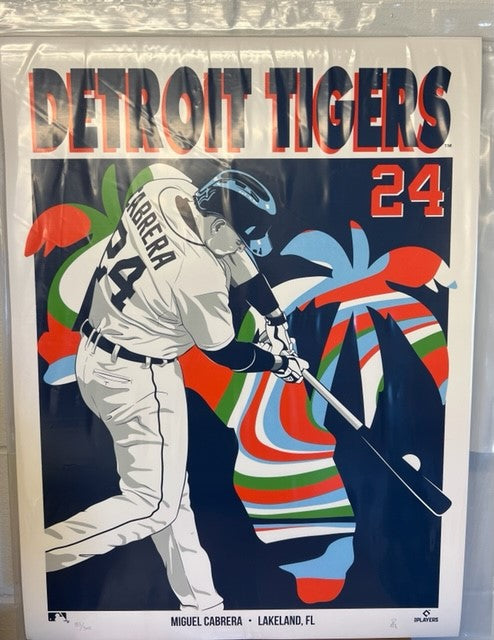 2023 Miguel Cabrera Limited Edition Spring Training Poster #D/300 ...